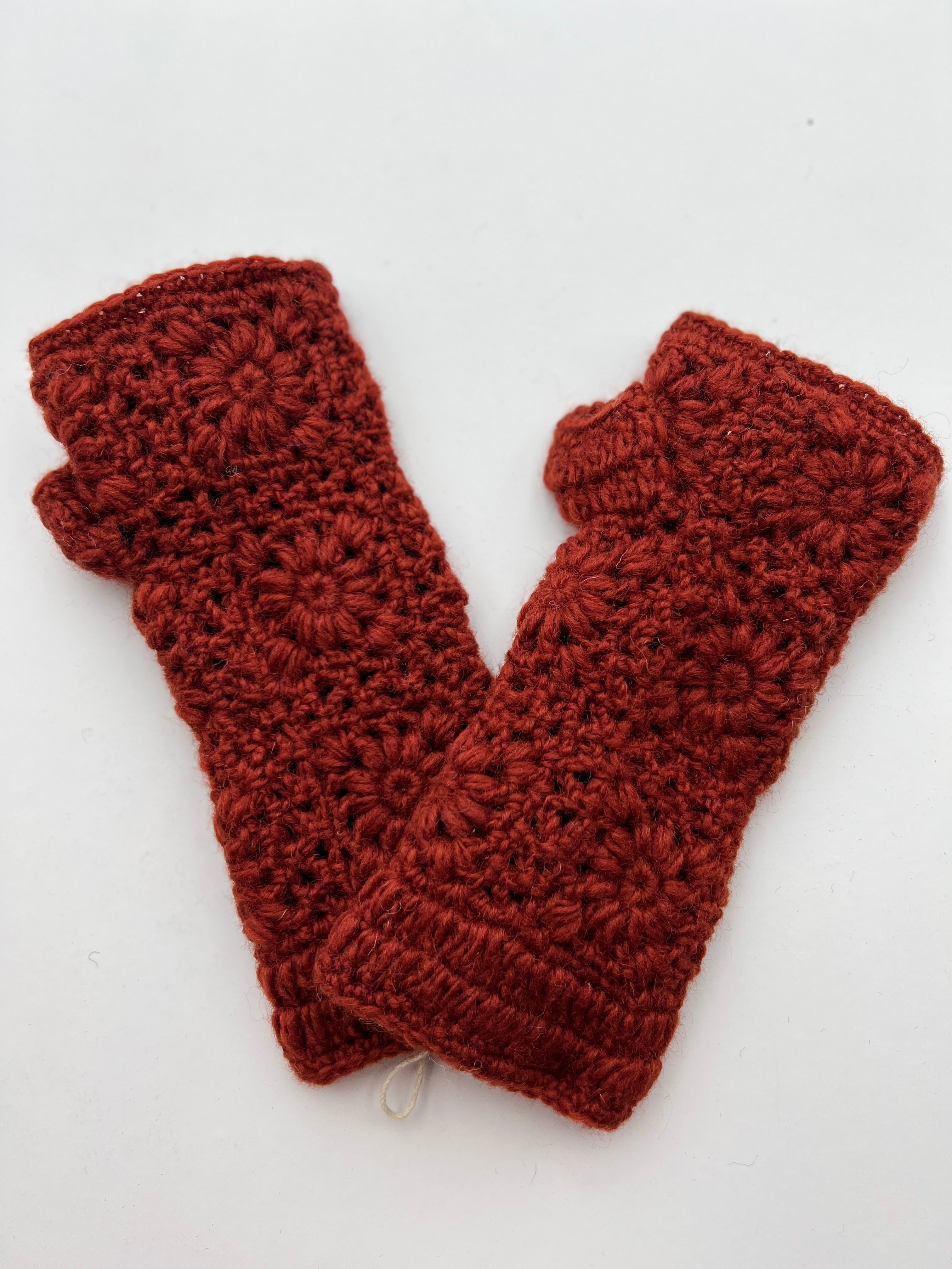 Regular Fingerless Gloves (Dark Orange) HW05 – NURBU INC